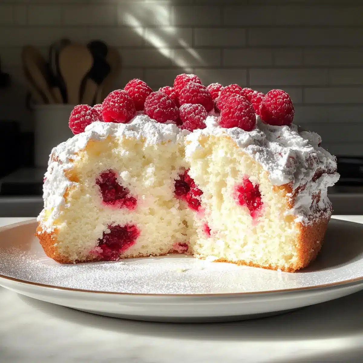 Raspberry Angel Food Cake That’s Light and Irresistibly Fruity – Made ...