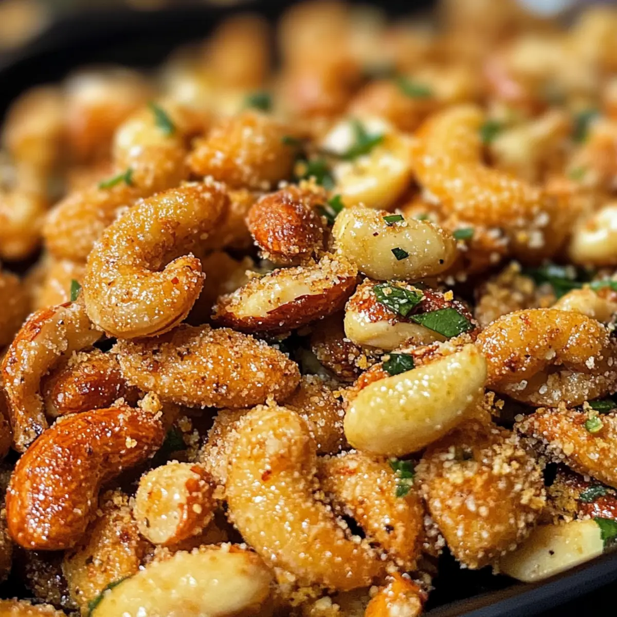 Garlic Parmesan Roasted Nuts for the Ultimate Snack Attack – Made by Ranis