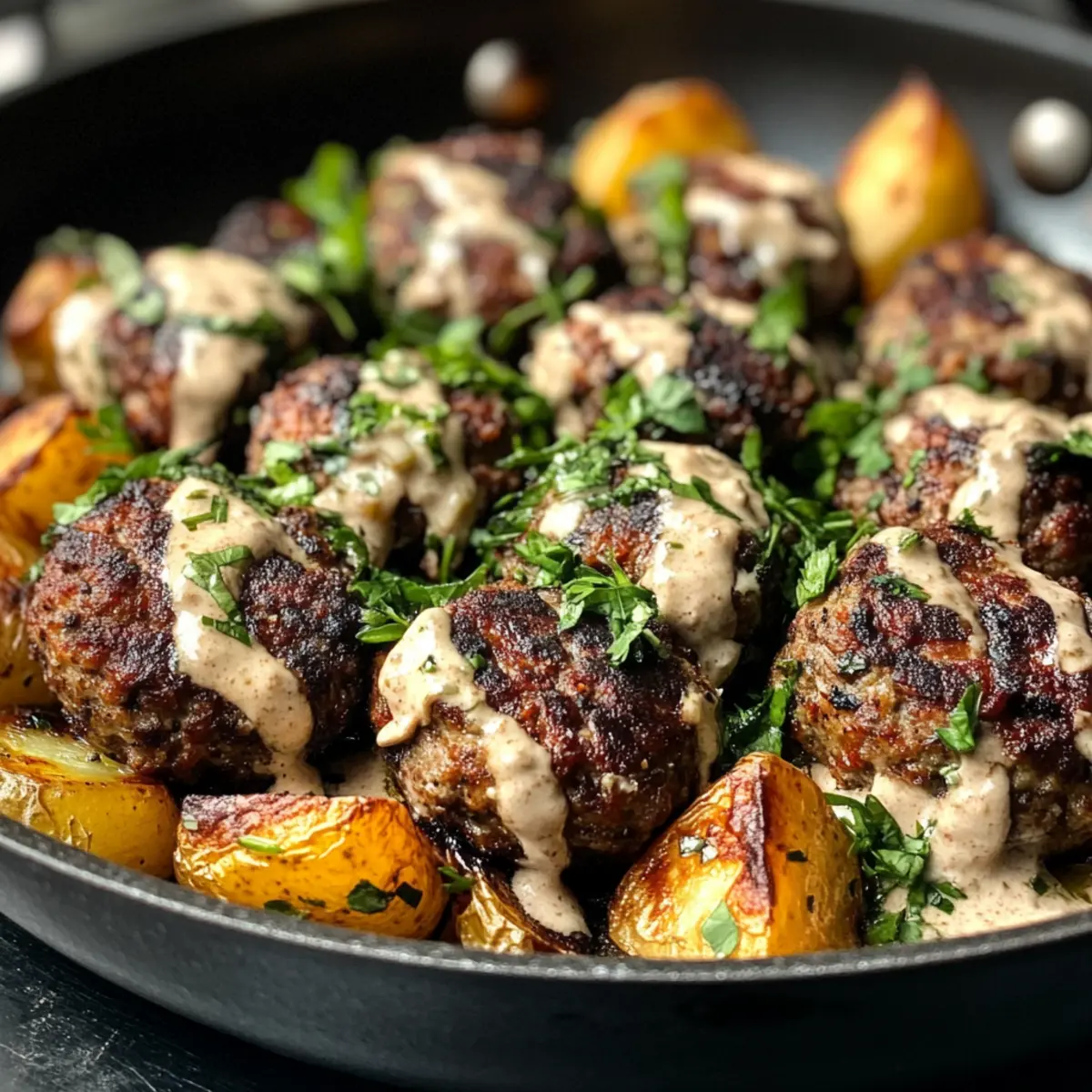 Mouthwatering Tahini Kofta: A Cozy Middle Eastern Delight – Made by Ranis