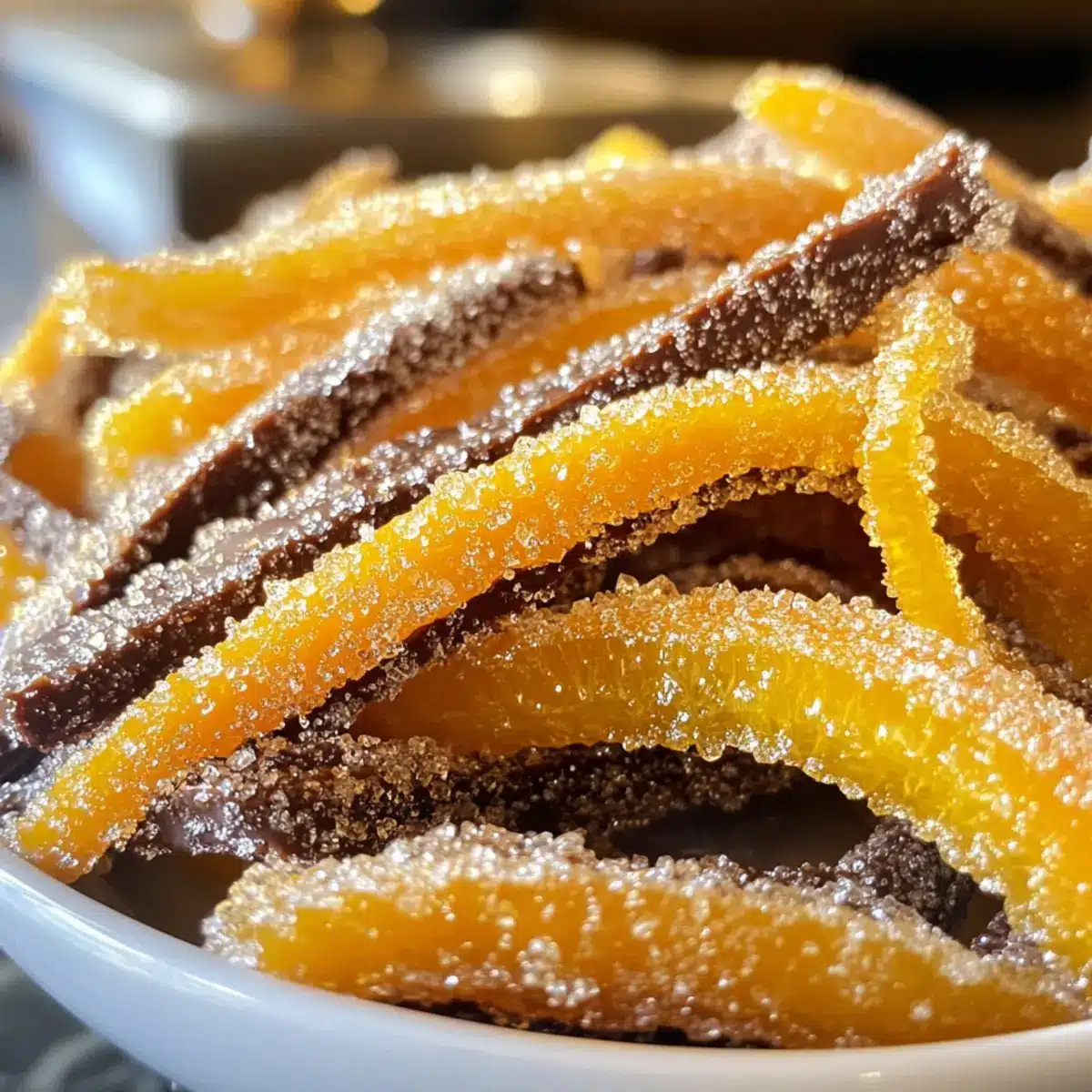 Irresistible Candied Orange Peel: A Sweet Citrus Delight – Made by Ranis
